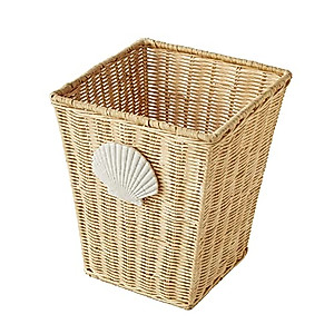 SKL Home Coastal Collage, Champagne-Wastebasket