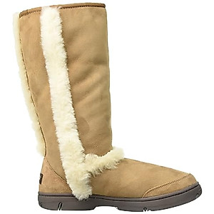 UGG Women's Sunburst Tall Boot, Chestnut, 10
