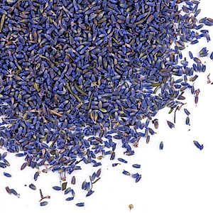 Hslife 250g 5A Level Dried Lavender Flower Buds Organic Lavender Flowers，Natural Fragrance Dried Lavender Flower for Tea, Soap Making, Baking, Baths