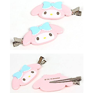 My Melody Hair Clips Hair Accessories Set of 2 For girls, Female