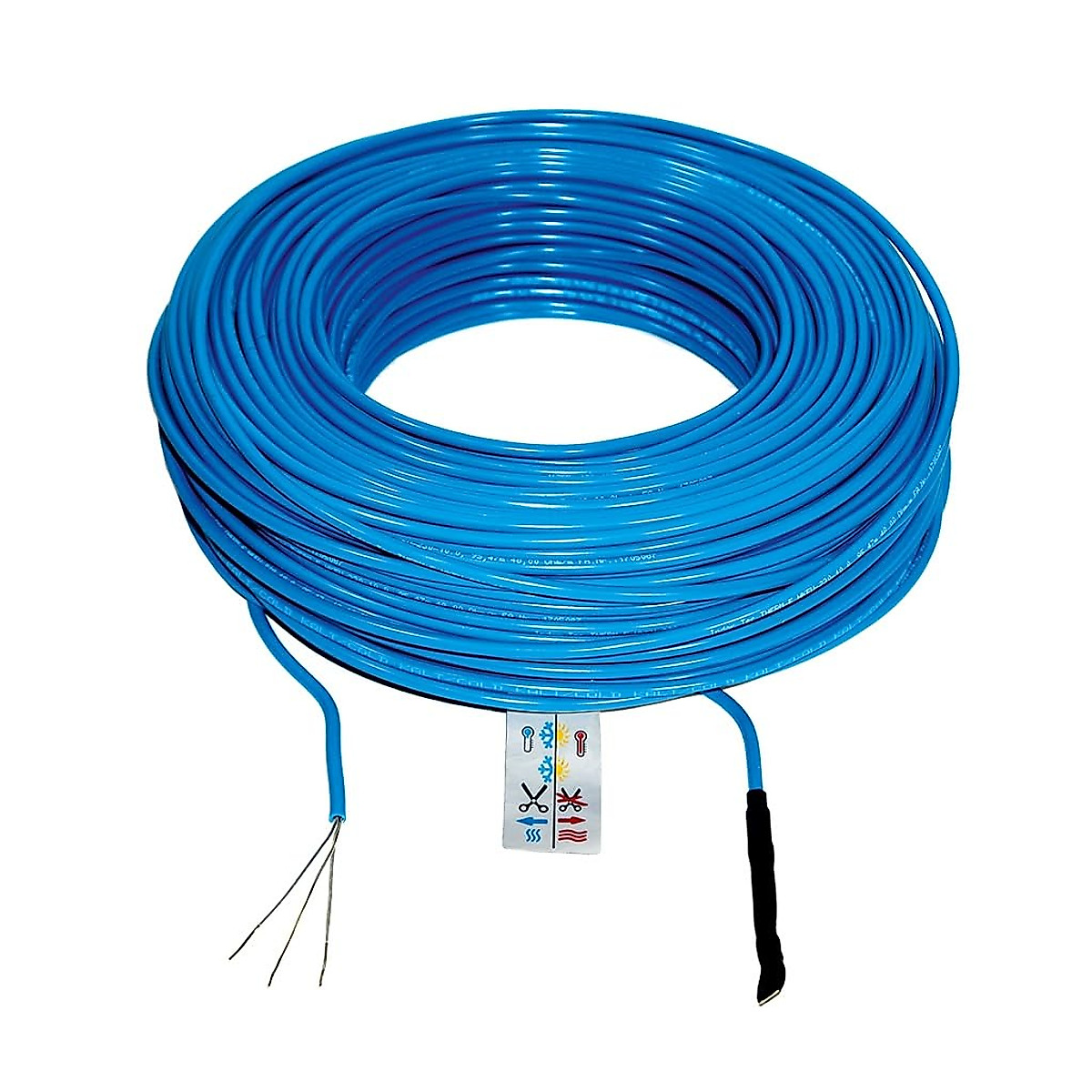 ARDEX FLEXBONE - Radiant Electric Floor Heating System 108 Sq Ft 240V with UH930 WiFi Smart Programmable Thermostat, DUO Heat Uncoupling Membrane, Underfloor Cable Kit, Safe Installation Tools