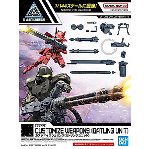 Bandai Hobby - 30 Minute Missions - #18 Customize Weapons (Gatling Unit) 30 MM Weapons Model Kit