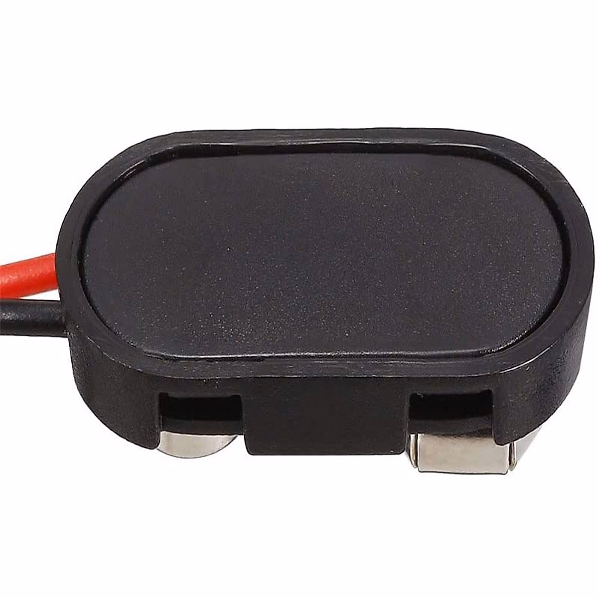 AIMPGSTL 4PCS 9V Battery Connector 9 Volt Battery Snap Clip I Type with 2 Pairs of Alligator Clips and 2.1mm X 5.5mm DC Male Power Plug