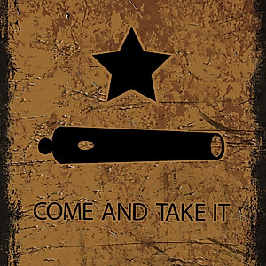 GunSkins Precut Pistol Skin for Sig Sauer P365 - Compatible with Airsoft AEG BB Gun - Vinyl Wrap - Easy to Install - 100% Waterproof - Matte Finish - Made in USA - GS Come and Take It