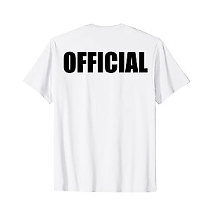 "NSO OFFICIAL" T-Shirt Roller Derby Universal Uniform
