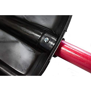 Bully Tools 92400 Snow/Grain Shovel. Fiberglass Dgrip Handle.