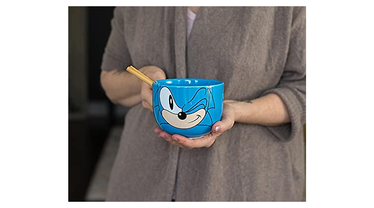 Sonic The Hedgehog Ceramic Dinnerware Set - Fun Gamer Gift