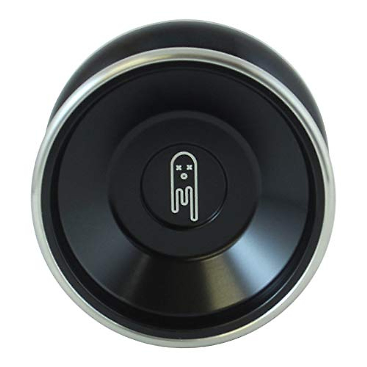 Black Yoyo King Ghost Bi Metal Aluminum and Steel Professional Trick Yoyo with Ball Bearing Axle and Extra String