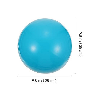 Toyvian Kids Toys 9pcs Kids Interactive Sand Toy Playing Outdoor Summer for Beach Balls Giant Games Play Pool Fun Inflatable Toys Beachball Water Blow Thickened Up Pvc Outdoor Toys