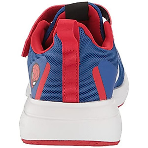 adidas Kids Fortarun 2.0 Running Shoe, Team Royal Blue/White/Better Scarlet (Spider-Man), 7 US Unisex Toddler