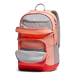 Columbia Unisex Zigzag 30L Backpack, Coral Reef/Red Hibiscus, One Size