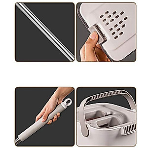 2020 Latest Mop Set Hands Free Wash Cleaning Tools Floor Cleaner Microfiber Mops with Bucket Kitchen Clean Flat Squeeze Mop