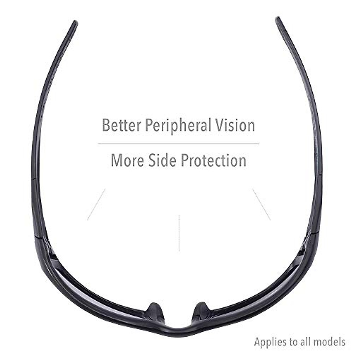 Honeywell Safety Products by Hypershock Safety Glasses, Brown Frame with Clear Lens & Uvextreme Plus Anti-Fog Coating (S2960XP)