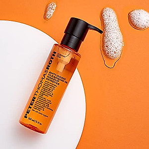 Peter Thomas Roth | Anti-Aging Cleansing Oil Makeup Remover | Oil Cleanser for Face with Salicylic Acid and Mandelic Acid Gently Exfoliates