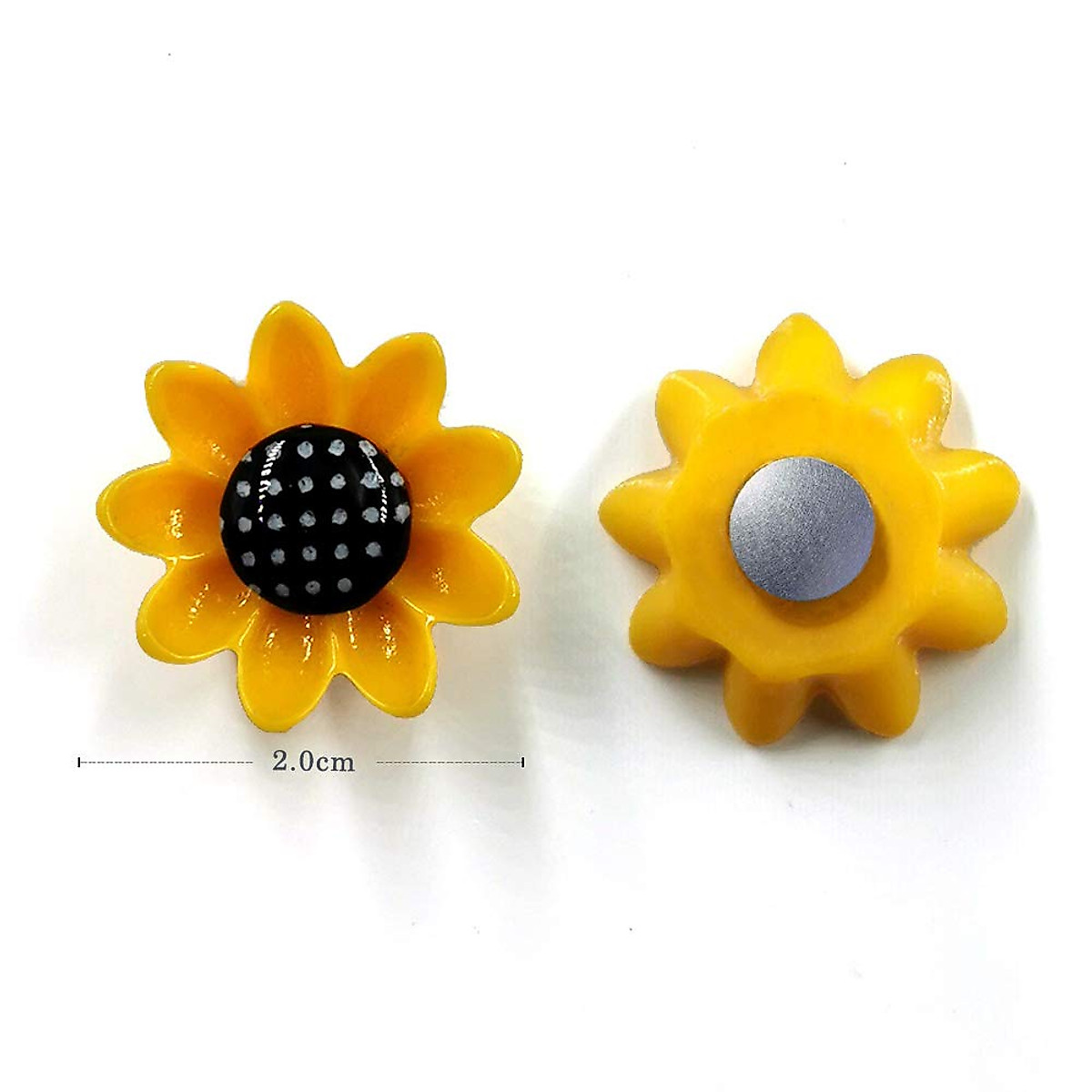 10pc Sunflower Fridge Magnets Refrigerator Decoration Magnetic Message Home Decor Kitchen Accessories