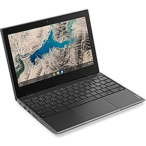 Lenovo 100E Chromebook 2ND Gen Laptop, 11.6" HD(1366 x 768) Display, Intel- Celeron N4020, 4 GB LPDDR4 RAM, 64 GB eMMC, HDMI, MicroSD Card Reader, Windows 10 Pro + Zipnology Cloth - New