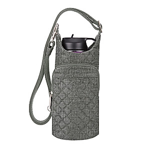 Travelon Anti-Theft Boho Insulated Water Bottle Tote