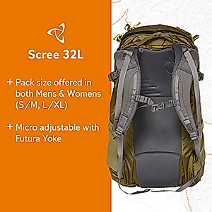 Mystery Ranch Scree 32 Backpack - Technical Daypack, Lizard, L/XL