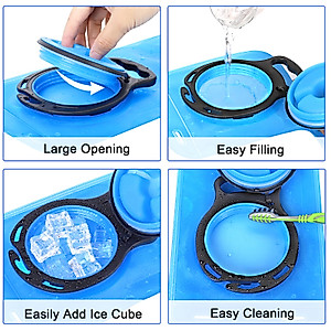 Hydration Pack,Hydration Backpack with 2L Hydration Bladder Lightweight Insulation Water Pack for Running Hiking Riding Camping Cycling Climbing Fits Men & Women