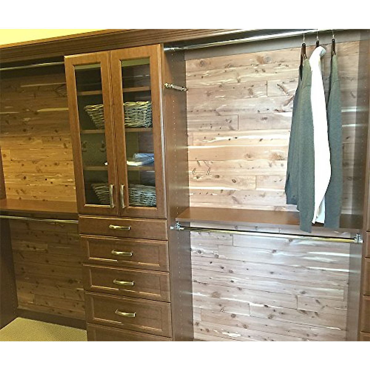 Cedar Elements Aromatic Red Cedar Planking Closet Liner - Tougue and Groove (30 Square Feet (2PK))