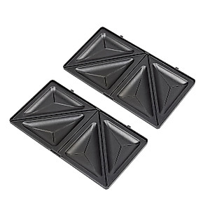 Kalorik Multi-Purpose Waffle, Grill and Sandwich Maker, Stainless Steel (SM 47451 SS)