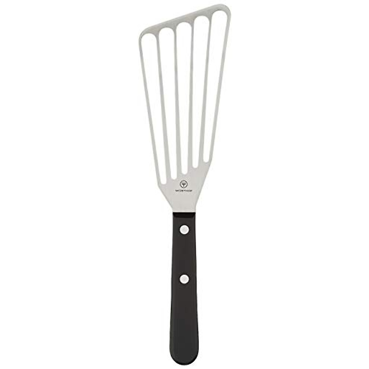 WÜSTHOF Gourmet 6.5" Offset Slotted Spatula,Silver/Black