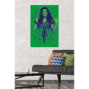 Trends International Marvel She-Hulk: Attorney At Law - Pose Wall Poster, 34L x 22.4W, Premium Unframed Version