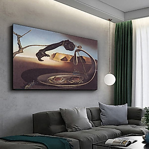 The Sublime Moment by Salvador Dali Poster Decorative Painting Canvas Wall Art Living Room Posters Bedroom Painting 12x18inch(30x45cm)
