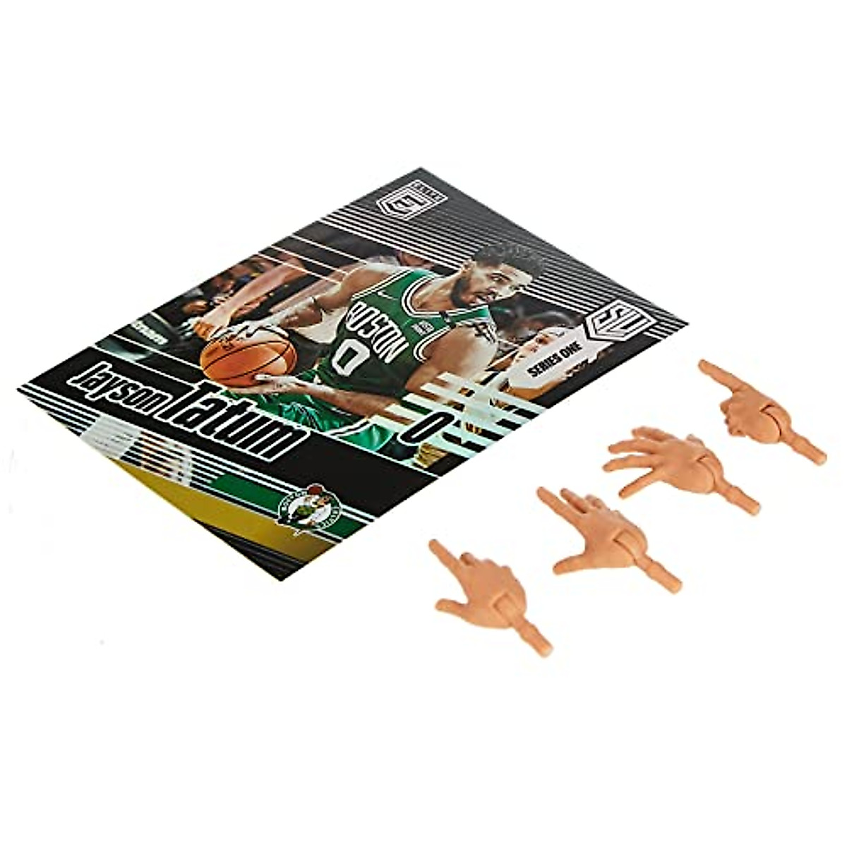 Hasbro Starting Lineup NBA Series 1 Jason Tatum Jayson Tatum 6" (15cm) Size Action Figure with Exclusive Panini Sports Trading Card Basketball F8188 Authentic