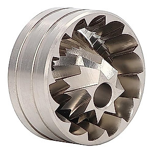 Coffee Grinding Disc Core Kit, Coffee Grinder Disc Strong Applicability High Efficiency for Milk Tea Shop (Seven Star Cone)