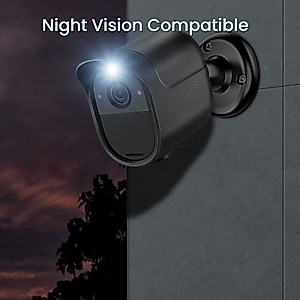 CaseBot Silicone Skins Compatible with Arlo Essential Spotlight Camera (1st Generation, VMC2230), 3 Packs Durable and Weatherproof Protective Silicone Case Cover, White