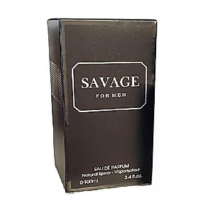 4 pack combo of Savage for Men Eau de Toilette 3.4 oz + Savage Eau de Parfum 3.4 oz + Salvang 35 ml+ 1 Billion 35ml inspired perfume