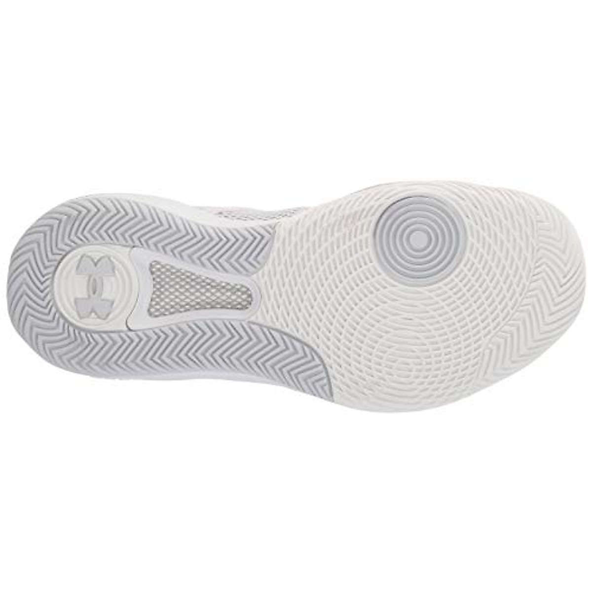 Under Armour Womens HOVR Block City Volleyball Shoe, White (103 White, 8.5 US