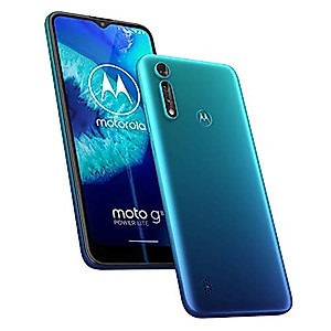 Motorola Moto G8 Power Lite XT2055-2 64GB GSM Unlocked Android Smart Phone - Arctic Blue
