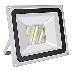 Viugreum 100W LED Flood Light, Waterproof IP65 Outdoor Work Lights, 110V 8000LM Daylight White(6000K), Super Bright Security Floodlights, Wall Lights for Garage, Garden, Yard