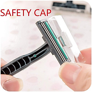 Kheoxusa Bulk Razors Disposable Individually Wrapped,Disposable Razors(100 Pack)