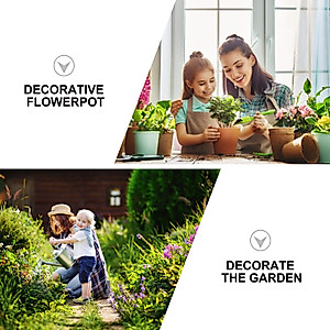 DOITOOL 8pcs Mini Street Post LED Outdoor Garden Lamp Miniature Spotlight Street Lights Model Light for Micro Landscape Fairy Garden Dollhouse Accessories (Random Style)