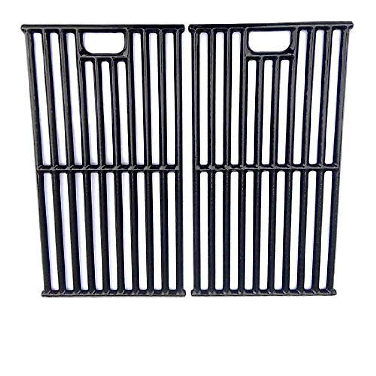Porcelain Cast Iron Grates for Dyna-glo DGB730SNB-D, DGB730SNB, M365GMDG14-D, M365GMDG14, 314076 Gas Grill Models, Set of 2