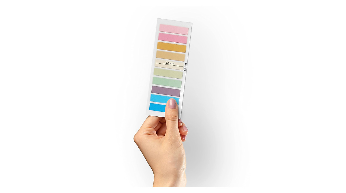 EQ Works 1200 Colorful Sticky Tabs for Organization & Note Taking