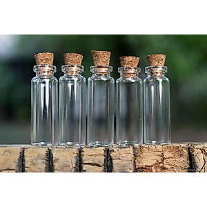 INCREWAY 120pcs 1/2" Mini Tapered Wooden Cork Bung Stopper, Replacement Mini Tapered Cork Plug Tops Suitable for DIY Crafts, Jars and Bottles