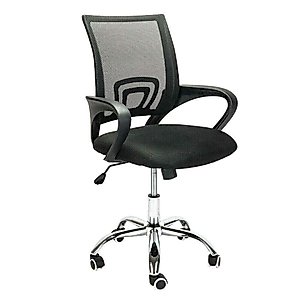 JTSQ Ergonomic Mesh Office Chair Adjustable Swivel Computer Desk Task Black Gaming Chair Office Chair Gaming Desk Computer Chair High Chair Home Office Desk Chairs Office Chairs Home Office