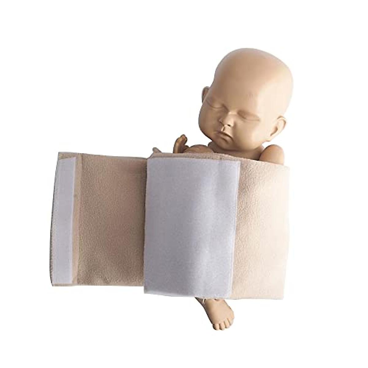 Newborn Photography Props Posing Wraps Assistant Professional Posture Wrap for Studio Photo Props Accessories Beige