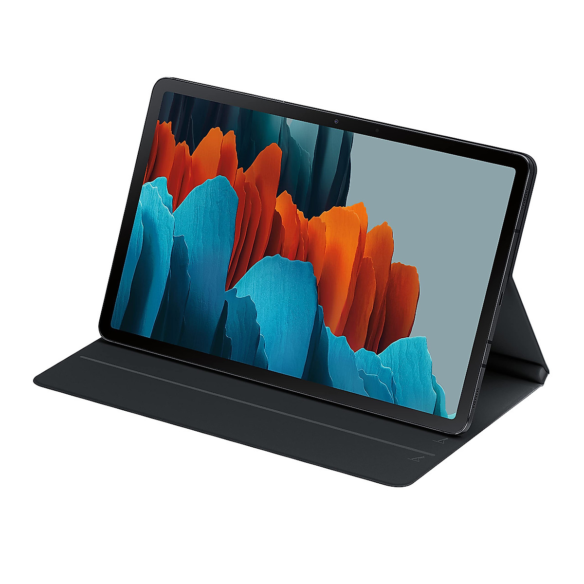 SAMSUNG Galaxy Tab S7 Book Cover, Protective Tablet Case w/ 2 Viewing Angles, Magnetic Design, S Pen Holder, Slim, Lightweight, US Version, Mystic Black