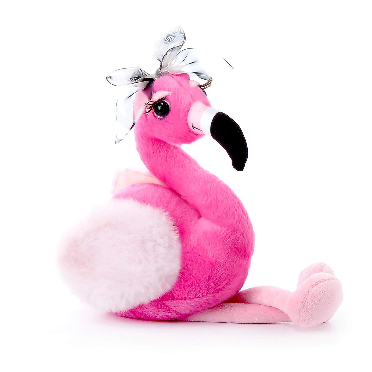 The Petting Zoo, Lash'z Flamingo Stuffed Animal, Gifts for Girls, Flamingo Plush Toy 14 inches