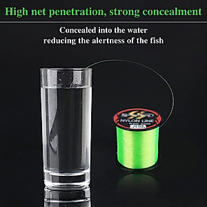 Fishing Lines 500M Monofilament Line 11-36.3LB Super Strong Nylon Fishing Line Leader Line Sinking Line Carp Fishing Accessories Fishing Tool (Color : 500m Purple, Size : 0.23mm 14.5LB)