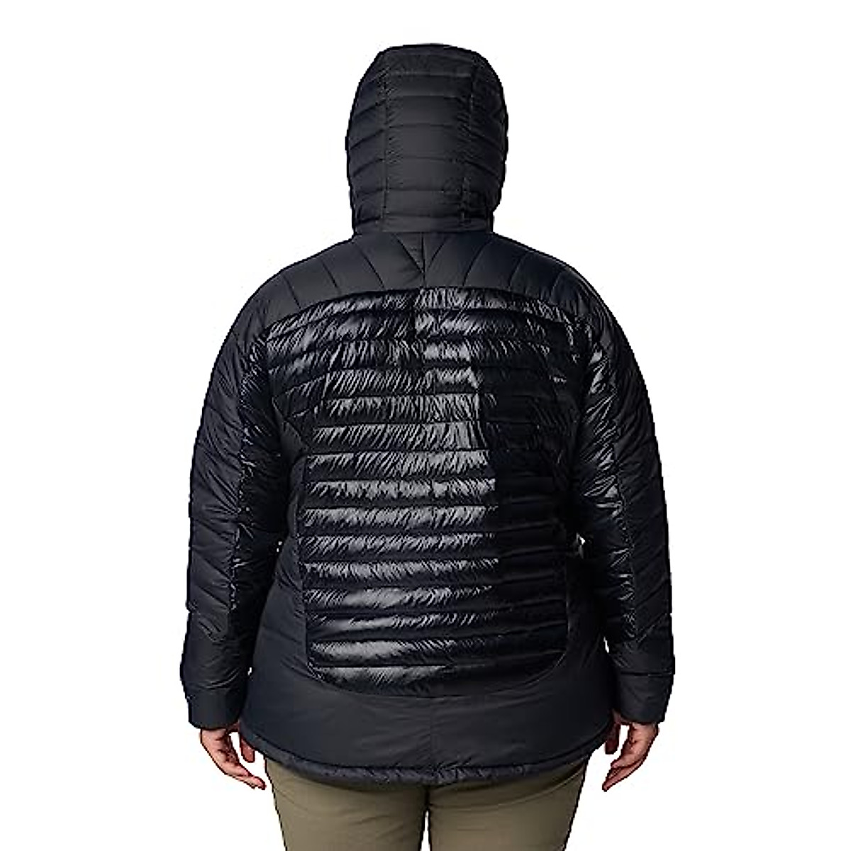 Columbia Women's Labyrinth Loop Hooded Jacket, Black, Medium