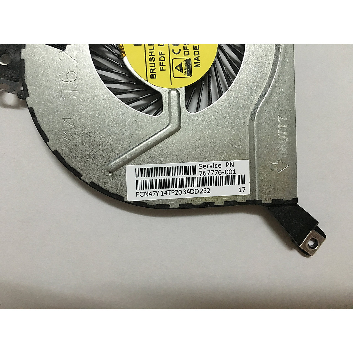 Hk-Part CPU Cooling Fan for HP Pavilion 767776-001 767706-001 773447-001 767712-001 773384-001 Notebook PC