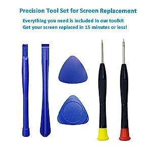 BRIGHTFOCAL New Screen Replacement for MSI GF63 Thin 10SC 10SCS 10SCXR MS-16R5 (30pin 60Hz) 15.6 FHD Full-HD IPS Non-Touch 1920 x 1080 1080p Matte LCD LED Display with Tape and Tool