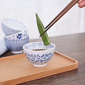 Jueyhapy Handmade Jujube Tree Wooden Korean Dinnerware Combinations Utensil, 5 Spoons and 5 Chopsticks