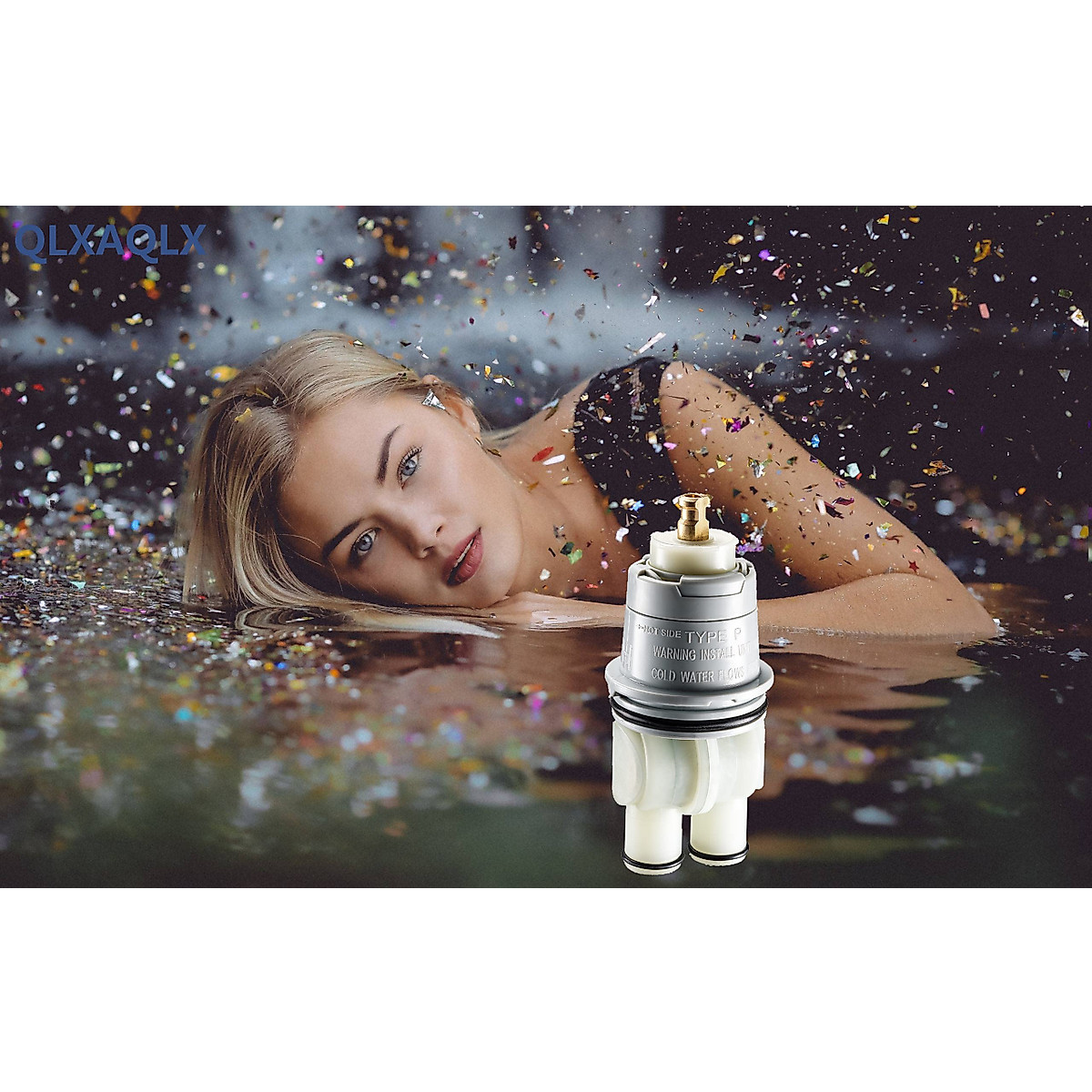 RP46074 Shower Cartridge for Shower and Tub 13/14 Series, Monitor Shower Parts,Single-handle MulitChioce Universal Valve Cartridge Assembly Water Cartridge